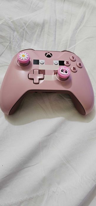 Controller Wireless Microsoft Xbox One S Minecraft Pig Edition DEFECT ...