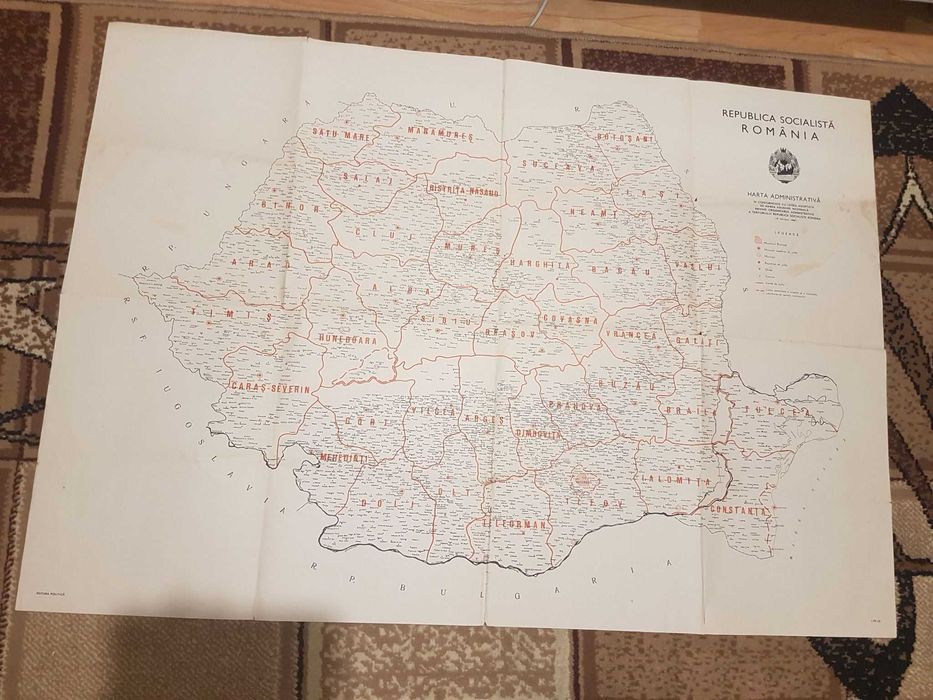 Harti vechi (Germane, RPR RSR) Ramnicu Valcea • OLX.ro