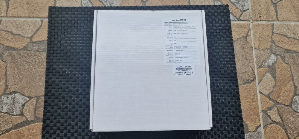 Calculator MINI / Micro PC_NOU/SIGILAT_OPS-708 (20 cm x 12 cm x 3 cm ...
