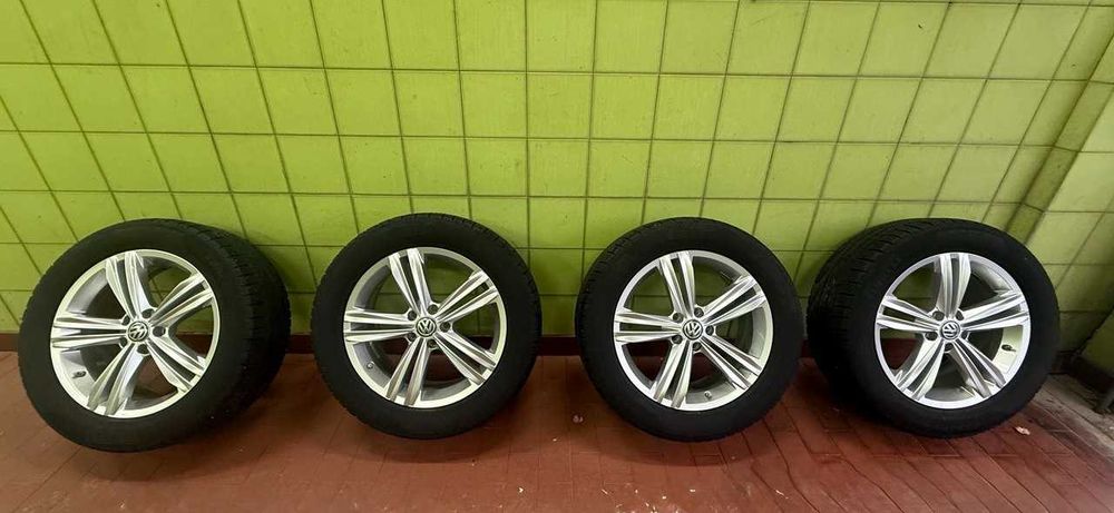 Jante originale VW Sebring 18 ''Tiguan R Line cu anvelope Pirelli ...
