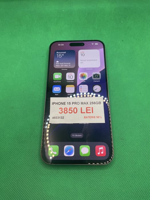 Iphone 15 Pro Max 256gb •Amanet Crangasi Lazar•49331 Bucuresti Sectorul 6 • OLX.ro