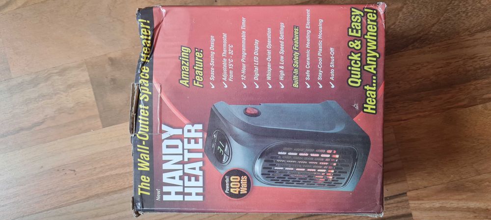 Вентилаторна печка Handy Heater 400w преносима гр. Хасково Център • OLX.bg