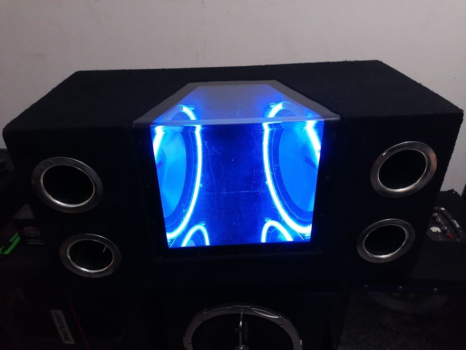 Stație amplificator subwoofer auto bass mașina kit rms Otopeni • OLX.ro