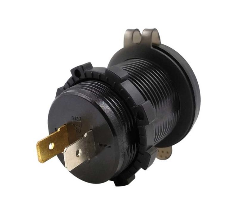 Priza auto cu 1 USB 12/24V rotunda Timisoara • OLX.ro