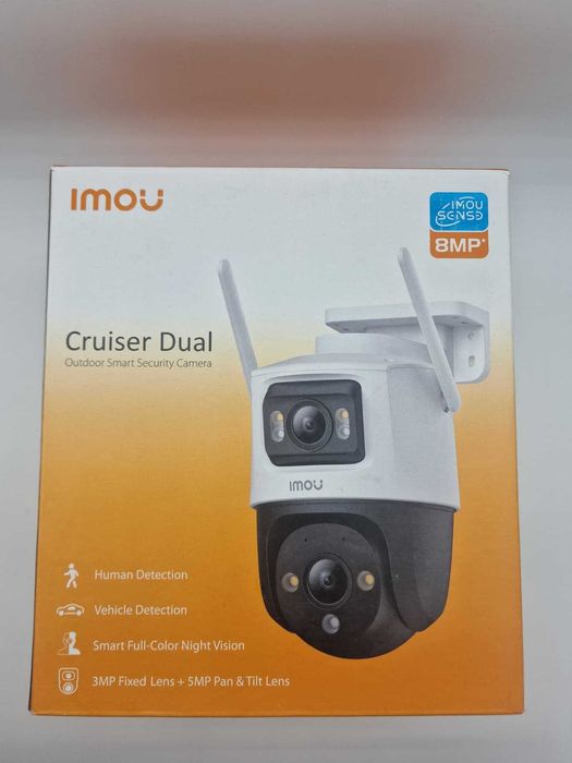Camera de supraveghere IMOU Cruiser Dual 8MP, Wi-Fi 3+5 MP Otopeni • OLX.ro