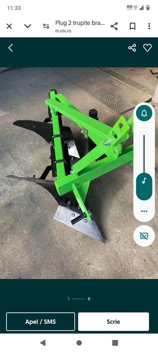 Plug 2 trupite brazde cormoane tractor 15 - 25 cai 1 100 lei Targu Frumos • OLX.ro