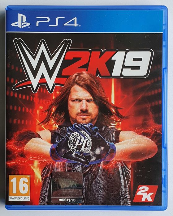 Перфектен диск с игра WWE 2K19 W2K19 PS4 Playstation 4 Кеч 2019 гр ...