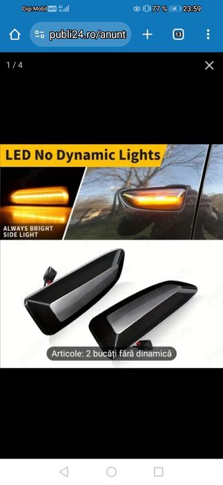 Semnalizare Secventiala Opel insignia Pancota • OLX.ro