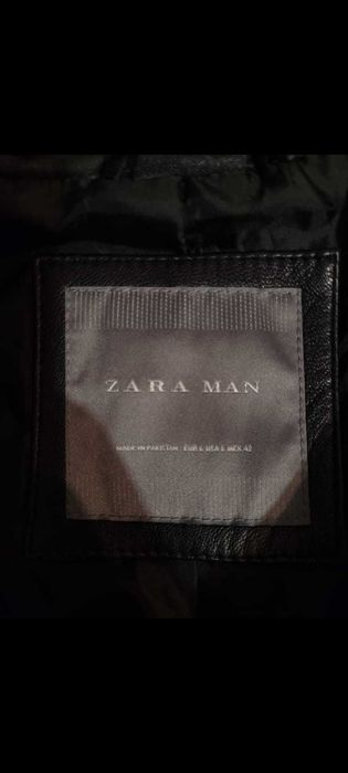 Geaca Zara de piele naturala marimea L Popoveni • OLX.ro