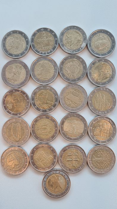 Vand monede rare de 2 euro și 1 euro Beba Veche • OLX.ro