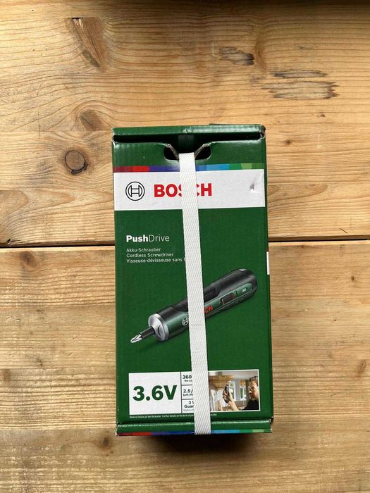 Surubelnita cu acumulator, Bosch Push Drive, 3.6 V, 2.5/5 Nm Bucuresti ...