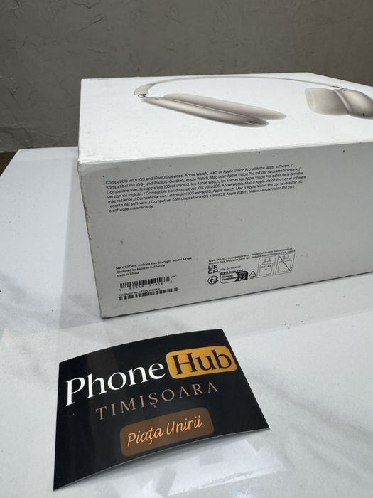 Air Pods Max , noi , 12 luni Garantie de la activare Timisoara • OLX.ro