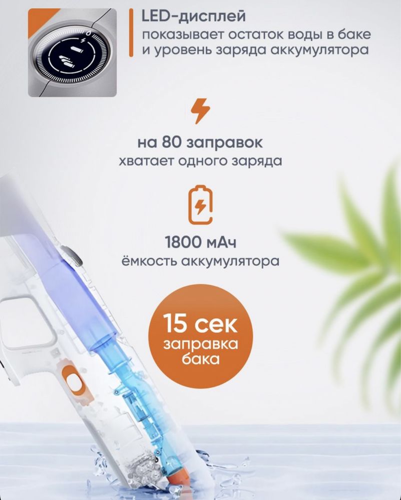 Водяной пистолет бластер Xiaomi Mijia Pulse Water Gun - Пистолеты ...