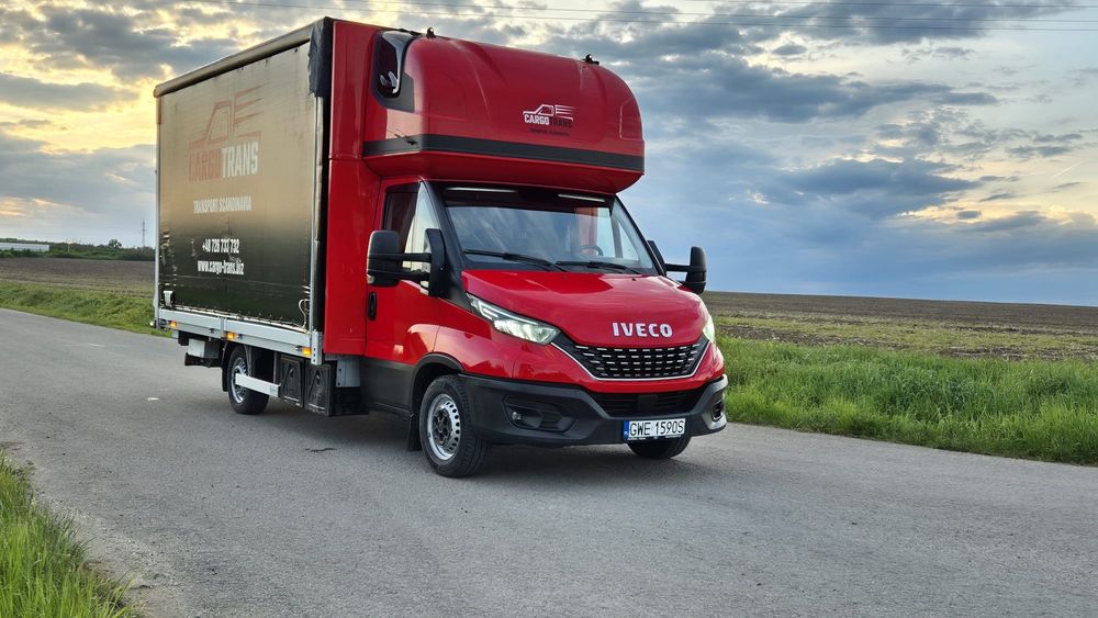 Iveco Daily 35s18 HIT-MATIC 2022 cu Lift hidraulic 10 Europaleti Sibiu ...