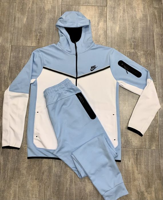 Nike Tech Fleece Baby Blue мъжки спортен екип гр. София Център • OLX.bg