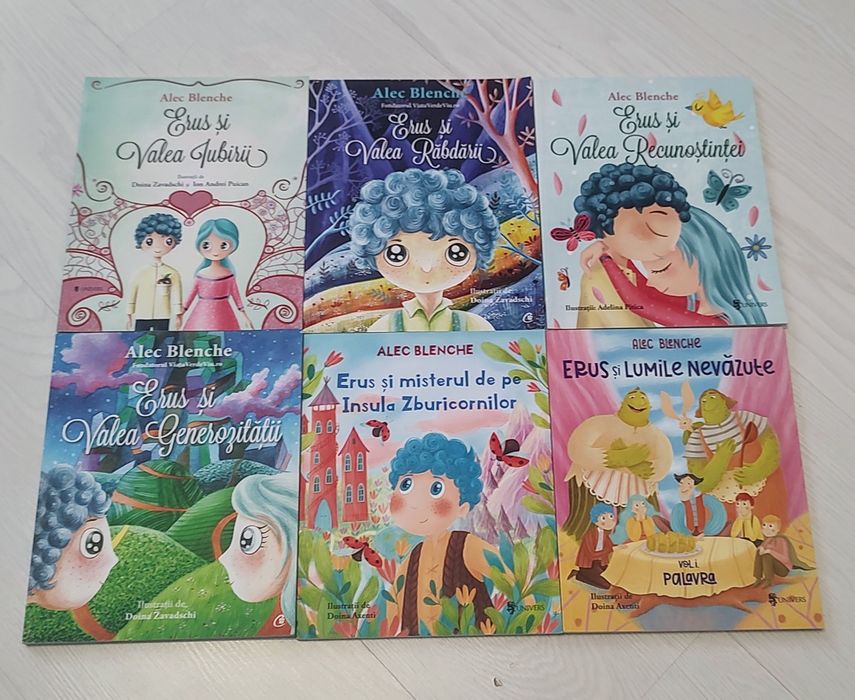 Pachet 6 carti ERUS, Alec Blenche, stare excelenta Bucuresti Sectorul 6 ...