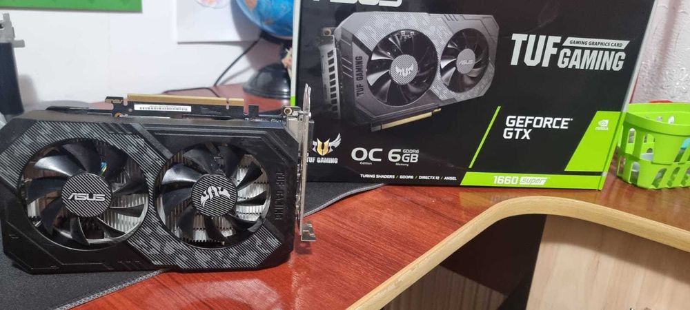 Placa video ASUS TUF GTX 1660 SUPER™ OC Edition 6GB GDDR6 Suceava • OLX.ro