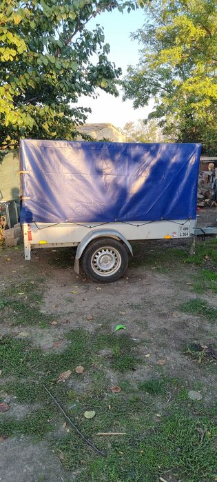Remorca stema cu prelata Buzau • OLX.ro