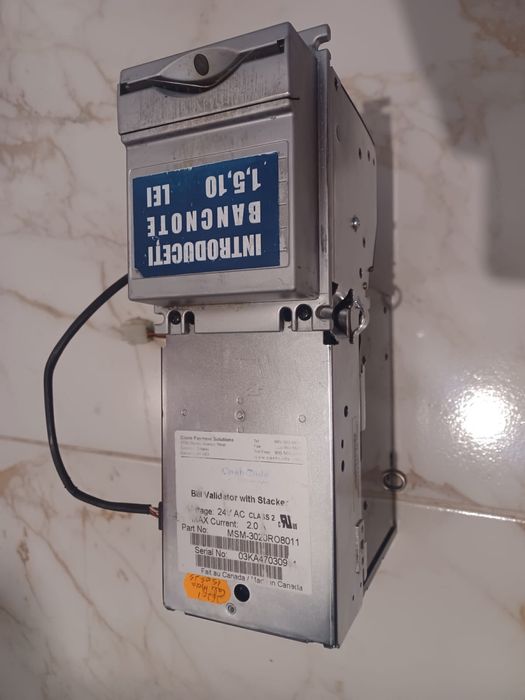 Cititor validator acceptor de bancnote Cash Code cu impachetator Bucuresti Sectorul 1 • OLX.ro