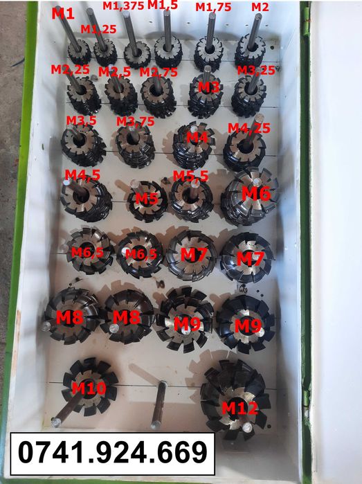 B96 Freza disc modul frezat danturat pinioane Modul 1 la Modul 12 ...