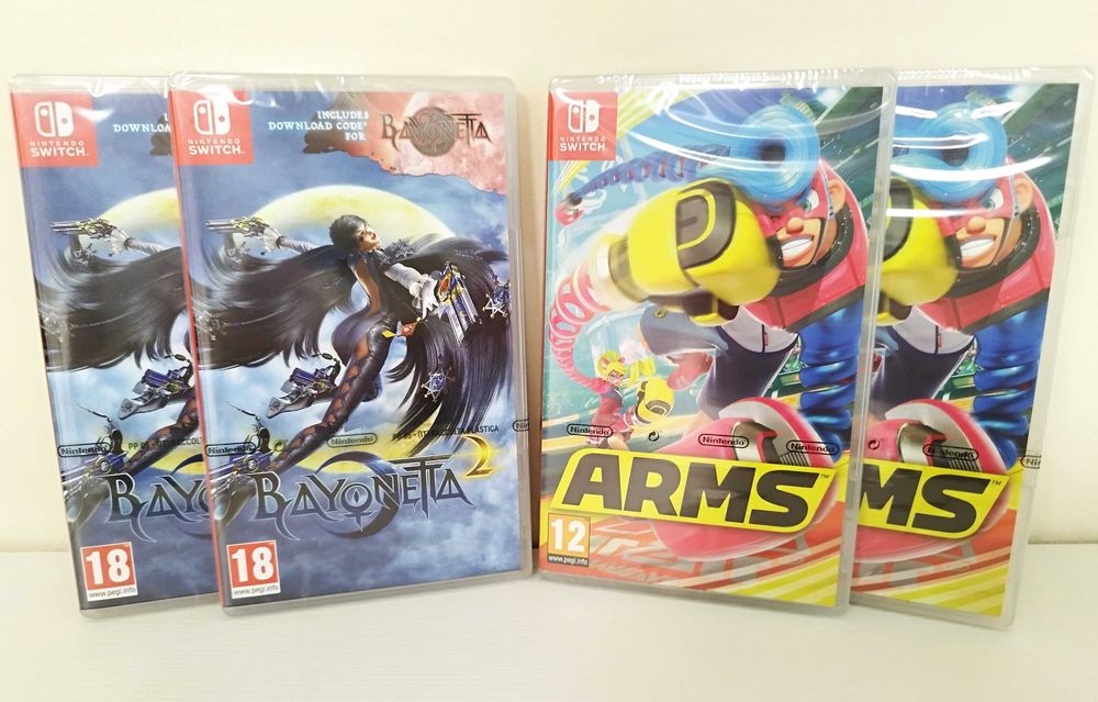 [Nintendo] ! СУПЕР цена ! ARMS/ Bayonetta 2 + Bayonetta 1/ НОВИ гр ...