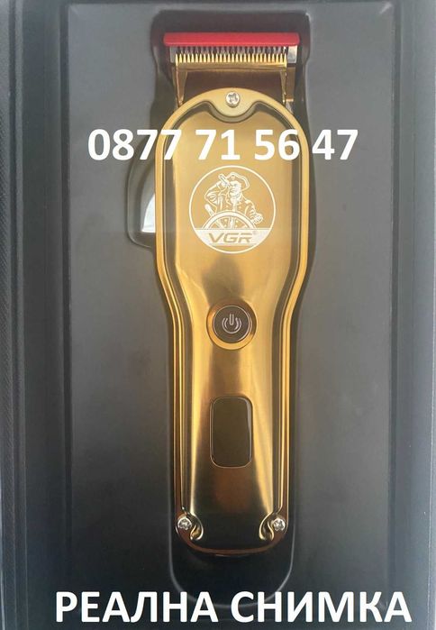 Професионална Машинка за подстригване VGR 650 LCD дисплей 6 приставки гр. Пловдив Център • OLX.bg