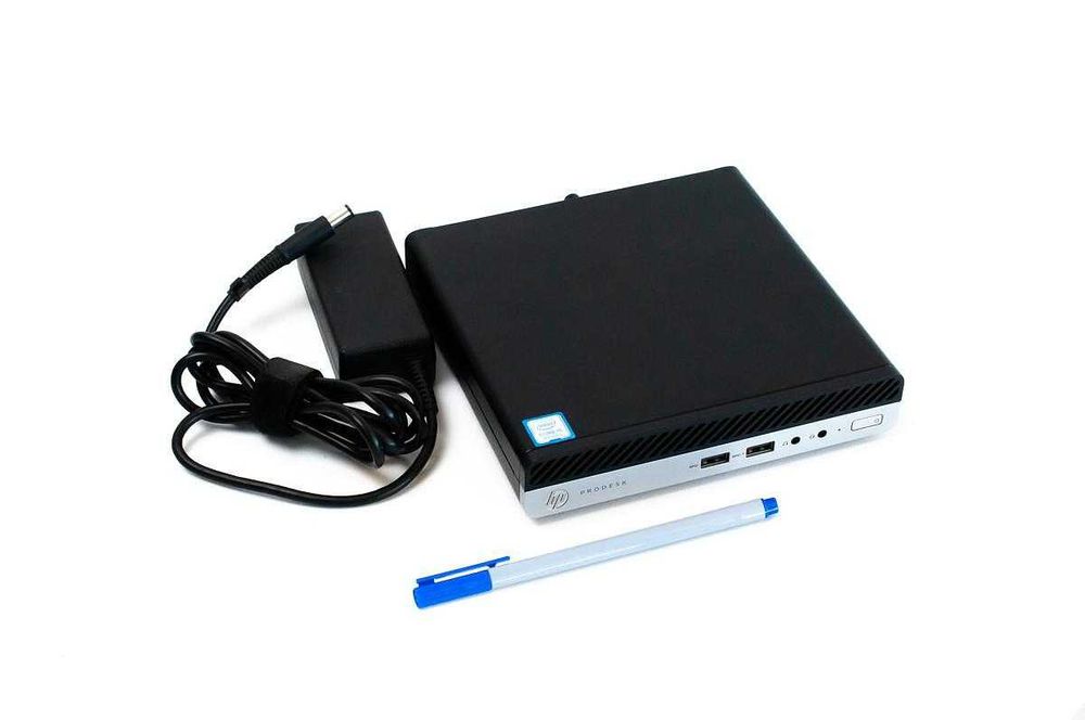 Настолен компютър HP ProDesk 400 G4 Mini | i3-8100T| 8GB| 256GB гр ...