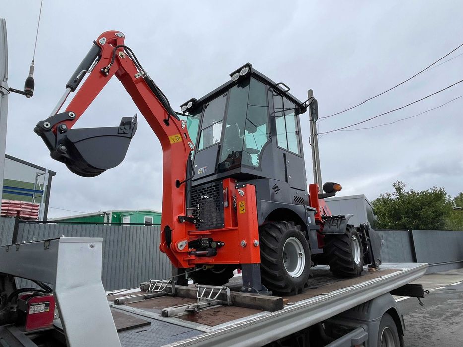 Buldoexcavator NOU 3,5T 4X4 Serice si Garantie Bragadiru • OLX.ro