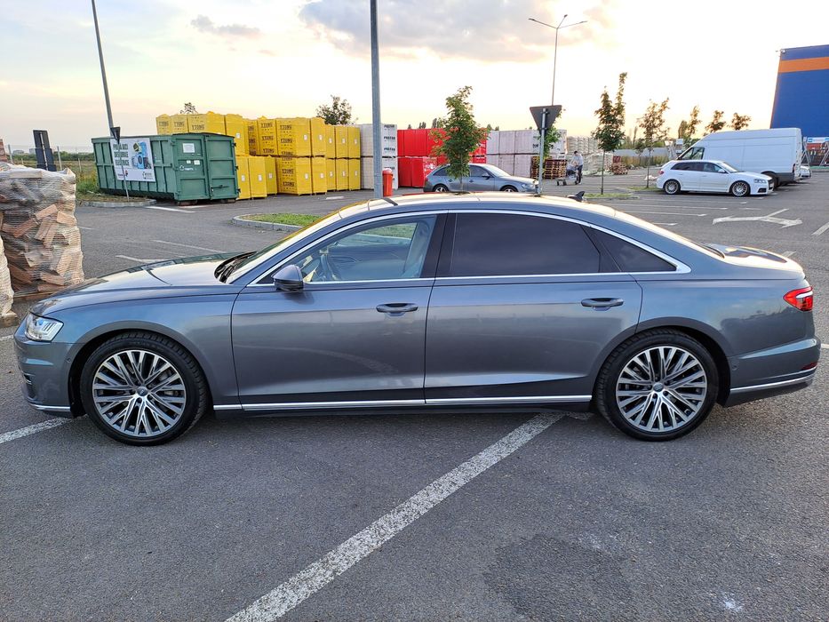 Audi A8 Long Hybrid editie VIP individual unic Romania alcantara A8L ...