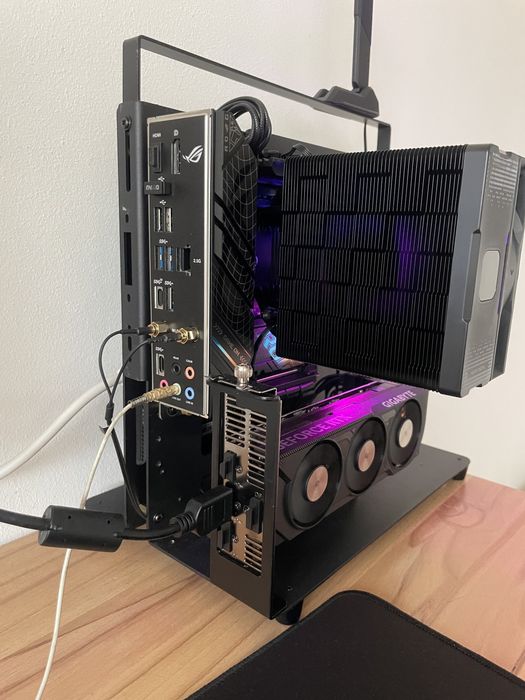 Kit itx i7 14700f Asus Rog Strix B760i Mini ITX SFX Placa De Baza Sibiu ...