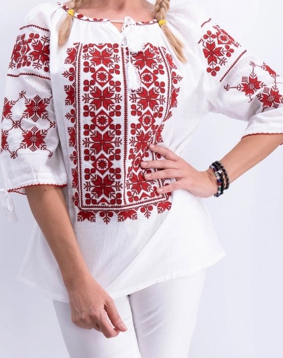 Ie Traditionala Romaneasca femei marimi S, M, L, XL, 2XL, 3XL Targu ...