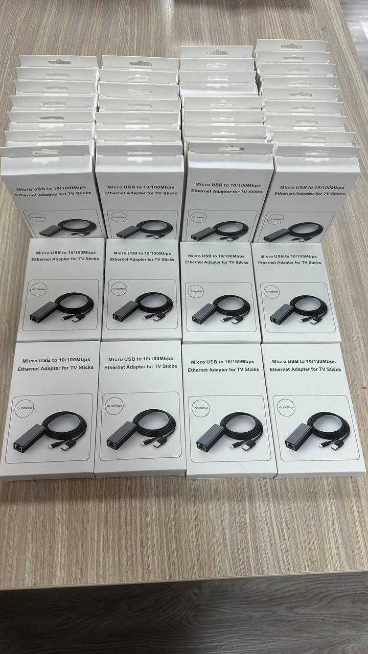 Адаптер переходник с Micro USB на Ethernet LAN RJ45: 10 у.е ...