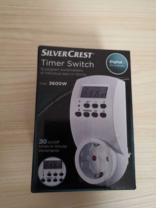 Timer Switch Silver Crest - Контакт с таймер (изключване по часовник ...
