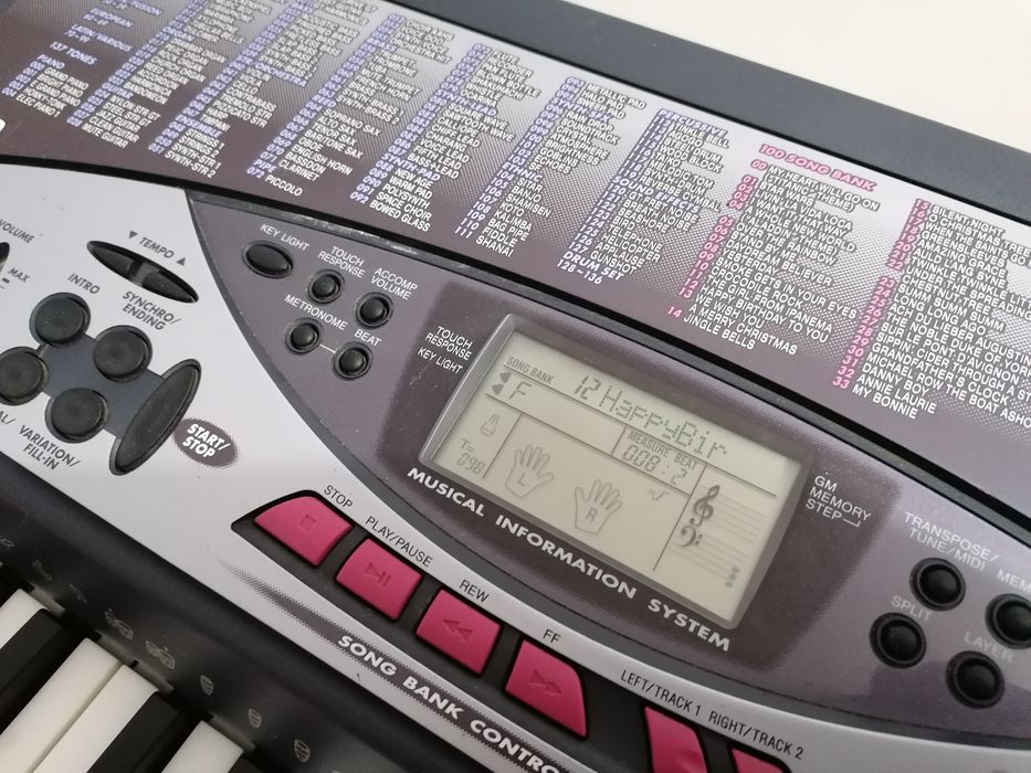 Pian CASIO LK-50 key lighting System pian digital orga Marghita • OLX.ro