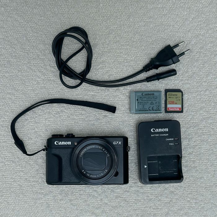 Canon G7X Mark II Compact Camera 20.1MP Full HD Black Voluntari • OLX.ro