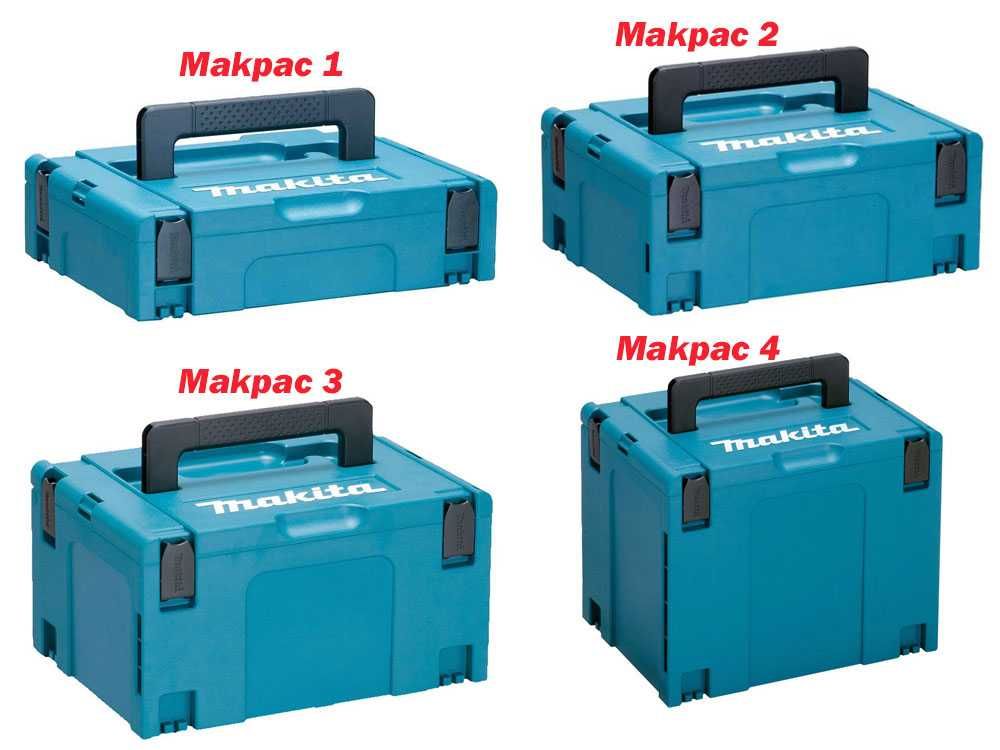 Куфари за инструменти Makita серия Makpac Mkp 4 размера модели гр