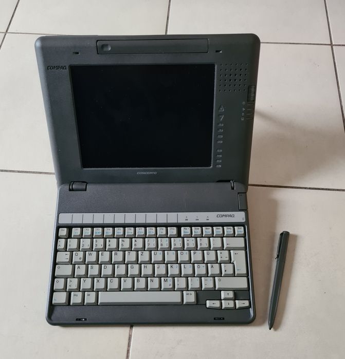Compaq Concerto 2 in 1 Laptop Tableta Calculator Vechi De Colectie Cluj ...