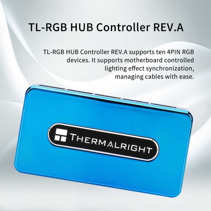 PWM ventilator Thermalright TL-RGB HUB Controller Rev.A 10 port 4 pin ...