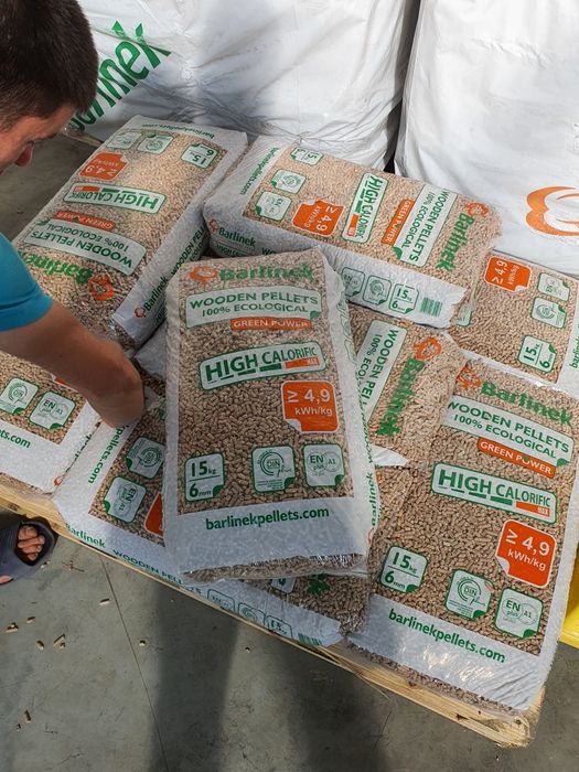 Peleti barlinek premium, brad 100%, 26 pe/sac Rosiori de Vede • OLX.ro