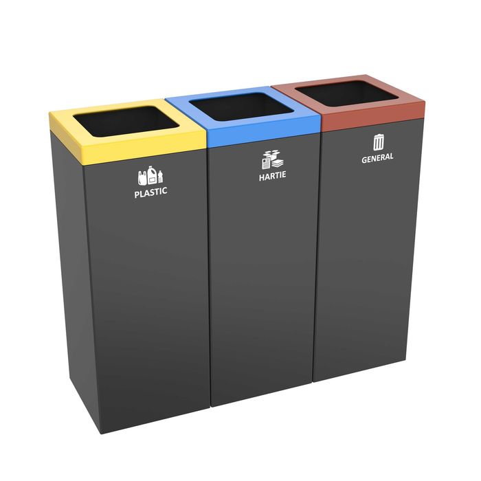 Etichete cosuri reciclare, Stickere colectare selectiva Culori deseuri ...