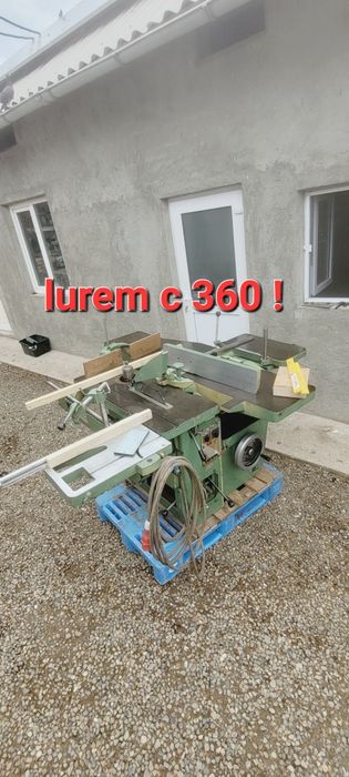 MUT LUREM masina universala tamplarie freza grosime antic old ...