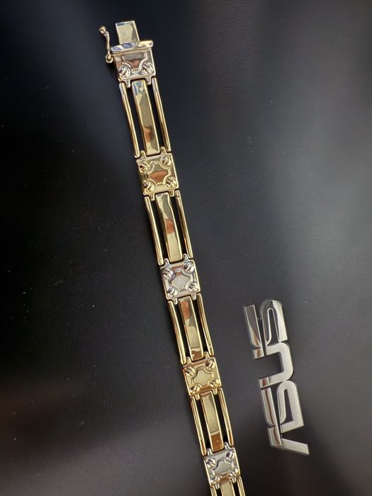 Bratara aur 14k model Cartier greutate 14 grame lungime 22 cm Timisoara ...