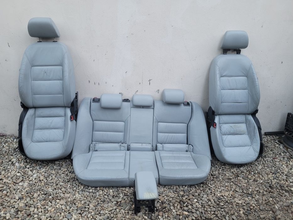 Set scaune cu banchete inclusiv cotiera din piele Skoda Octavia 2 Bucuresti Sectorul 1 • OLX.ro