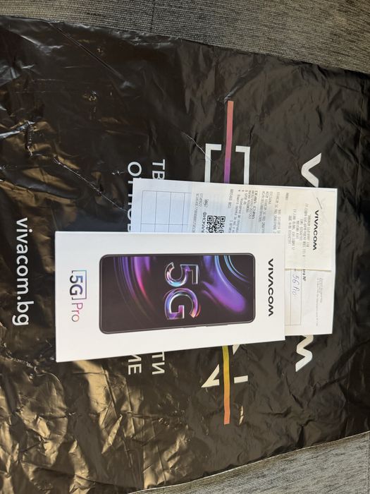 ЗАПЕЧАТАН 256GB Vivacom 5G Pro 6GB Гаранция до 2027 гр. София Младост 1 • OLX.bg