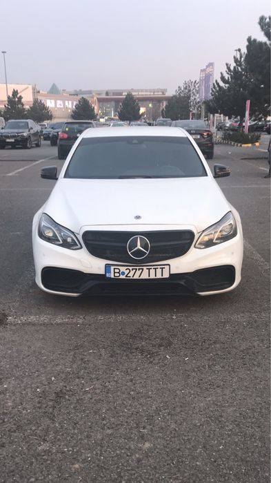 Mercedes e class pachet e63 amg ext,diesel,alb perlat,an 2015,superb ...