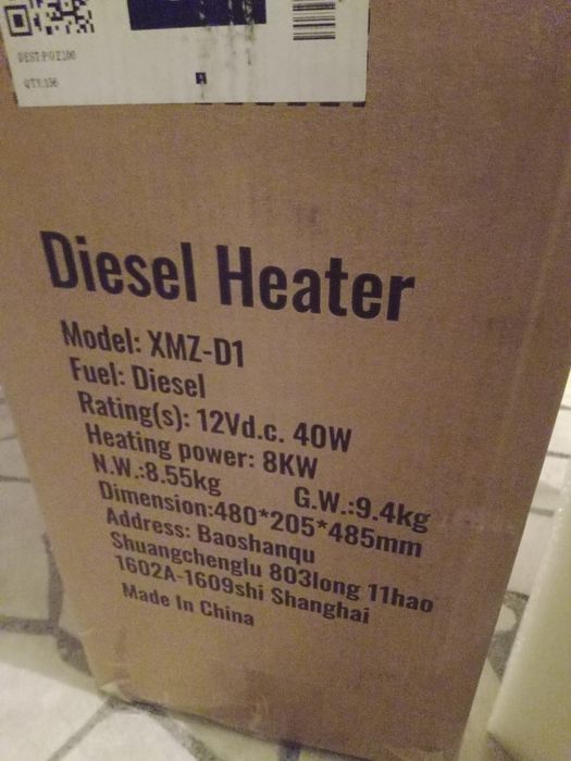Дизелова печка за кола мощна 8 кв топ модел 12 волта 220 гр Пловдив Каменица 1 • Olx Bg