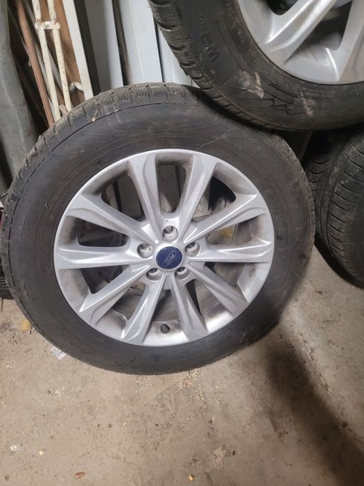 Jante aliaj original ford kuga r17 anvelope iarna Nokian cu senzor ...