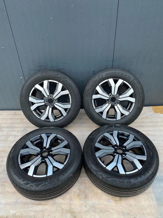 Jante noi R16 cu anvelope noi vara 205 60 R16 Logan Sandero Jogger ...
