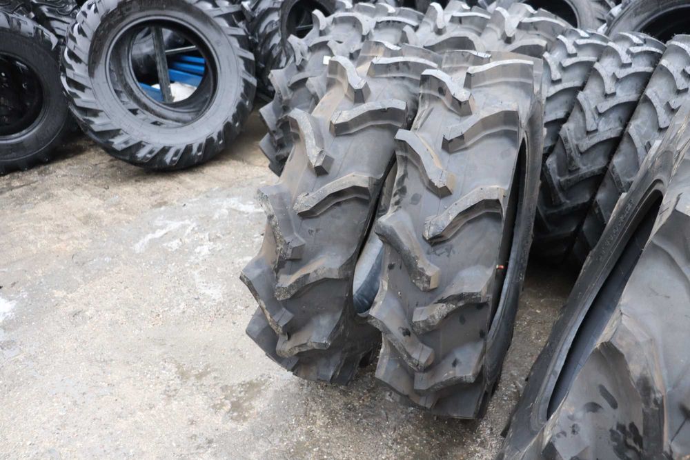 Anvelope noi 12.4-26 ROADMILE cu camera cauciucuri tractor japonez ...