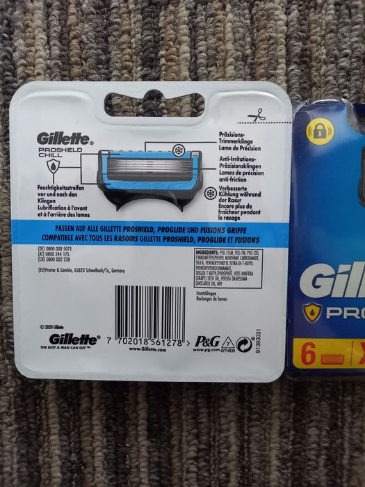 Lame / Rezerve Gillette Fusion, Proglide , Proshield, Mach 3 Bucuresti ...